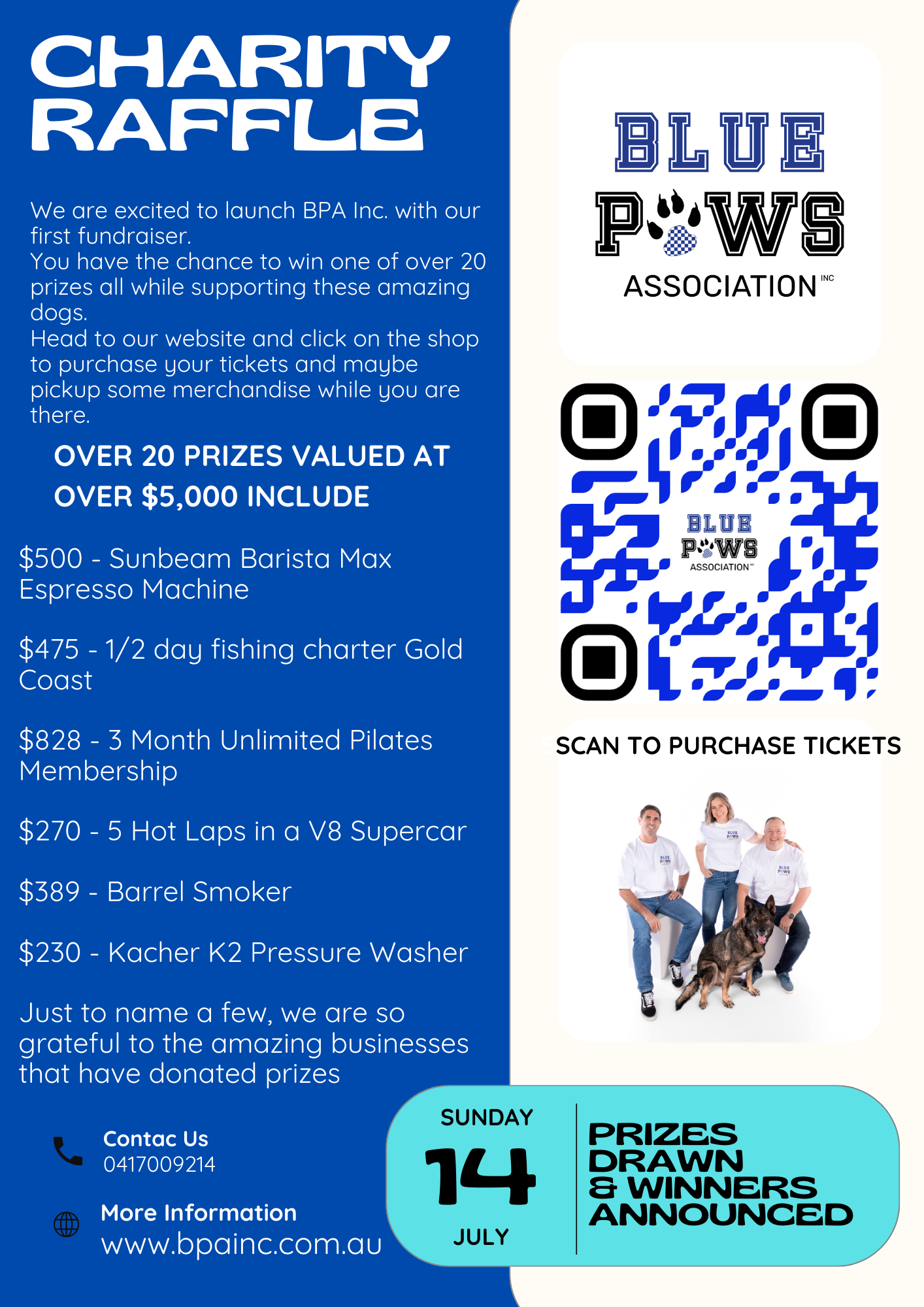 Blue Paws Association Inc.